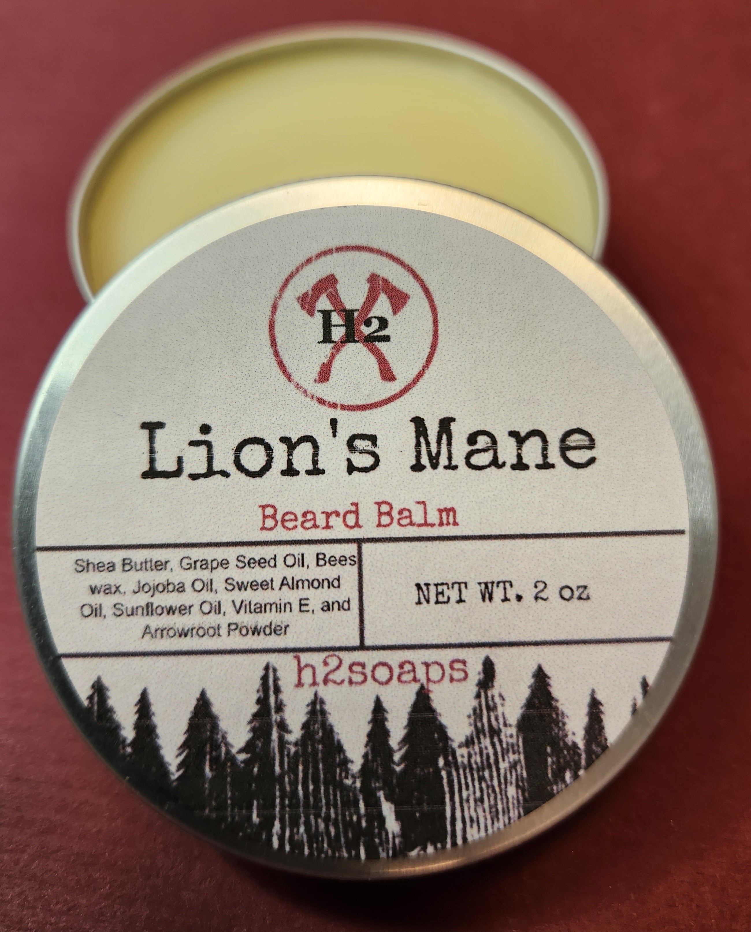 Beard Balm - Lion's Mane – H2 Soaps, LLC